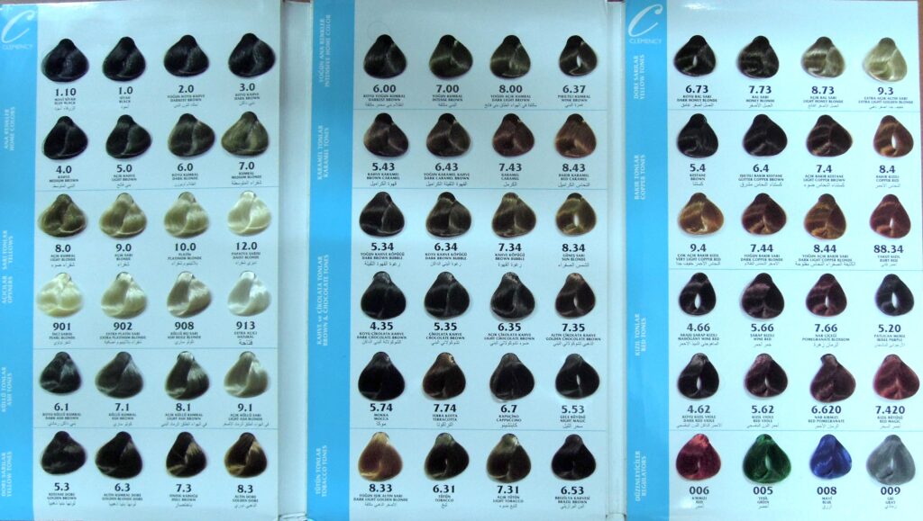 Saç Boyası – Renk Katalogları - Clemency Color
